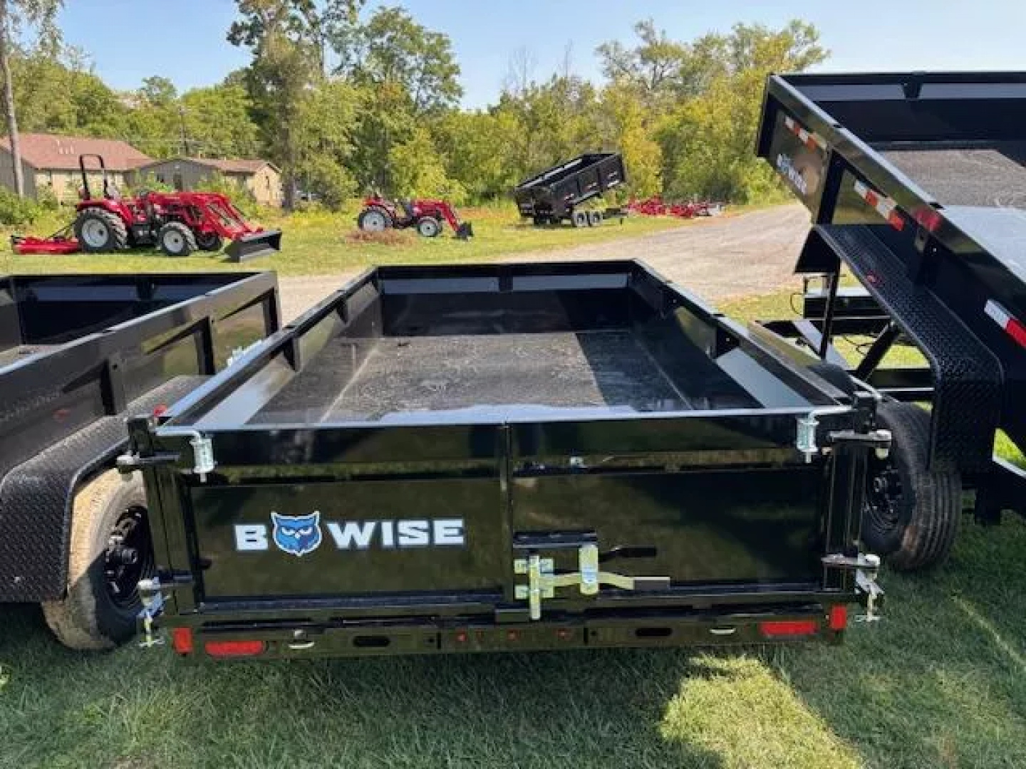 New 2026 BWISE DT612LP-LE-10 Dump Trailer *6X12 10K * LOW PROFILE ...