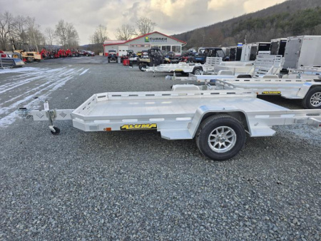 New 2025 Aluma 7712H-TILT-S Utility Trailer * 6.5X12 3K* TILT DECK ...