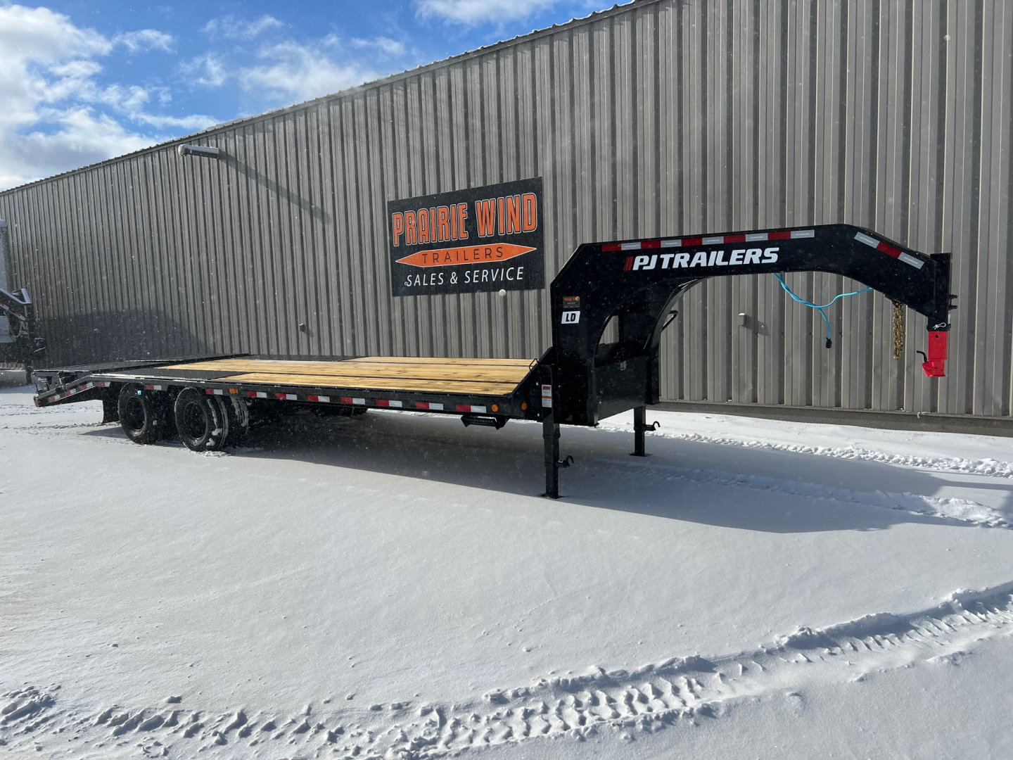 New 2026 PJ Trailers 26 Gooseneck LD Tandem Dual Flatbed Trailer for ...