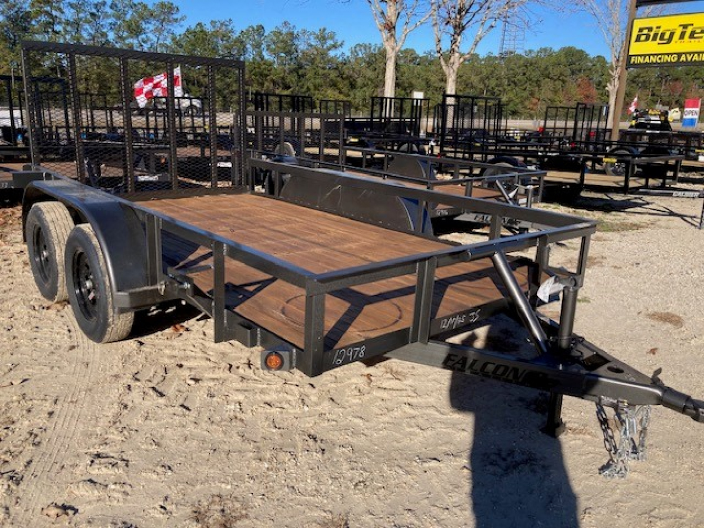 New 2026 Falcon Trailers 6.05x12 TA Std Dty Utility Trailer for sale in ...