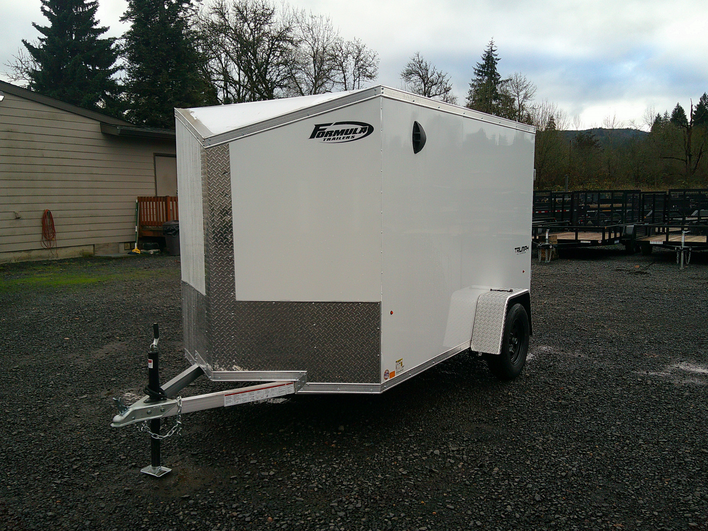 New 2026 Formula Trailers 6x10 3K Aluminum Cargo / Enclosed Trailer for ...