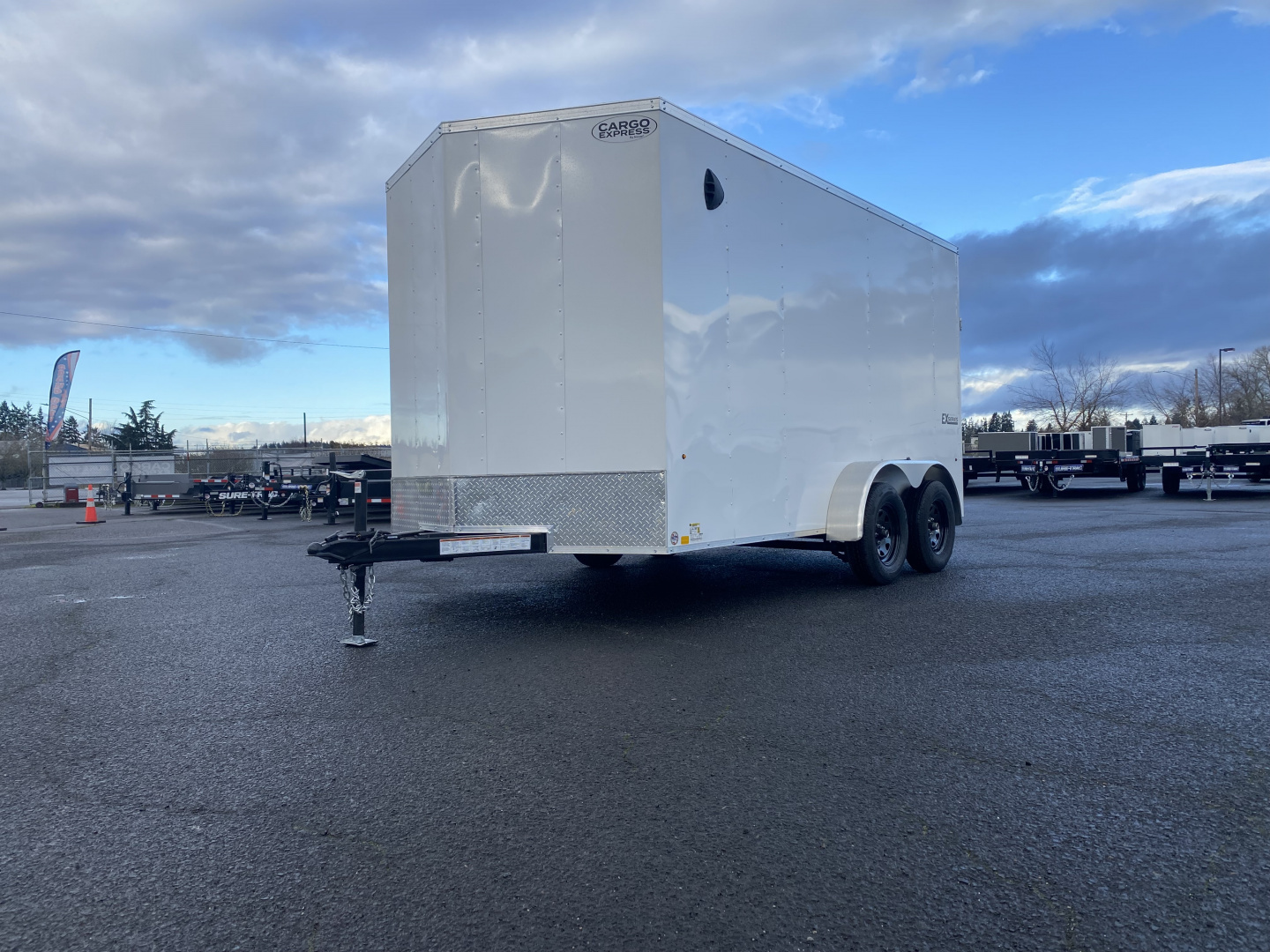 New 2026 Cargo Express Enclosed Trailer 7X14 EX DLX 7K GVWR for sale in ...