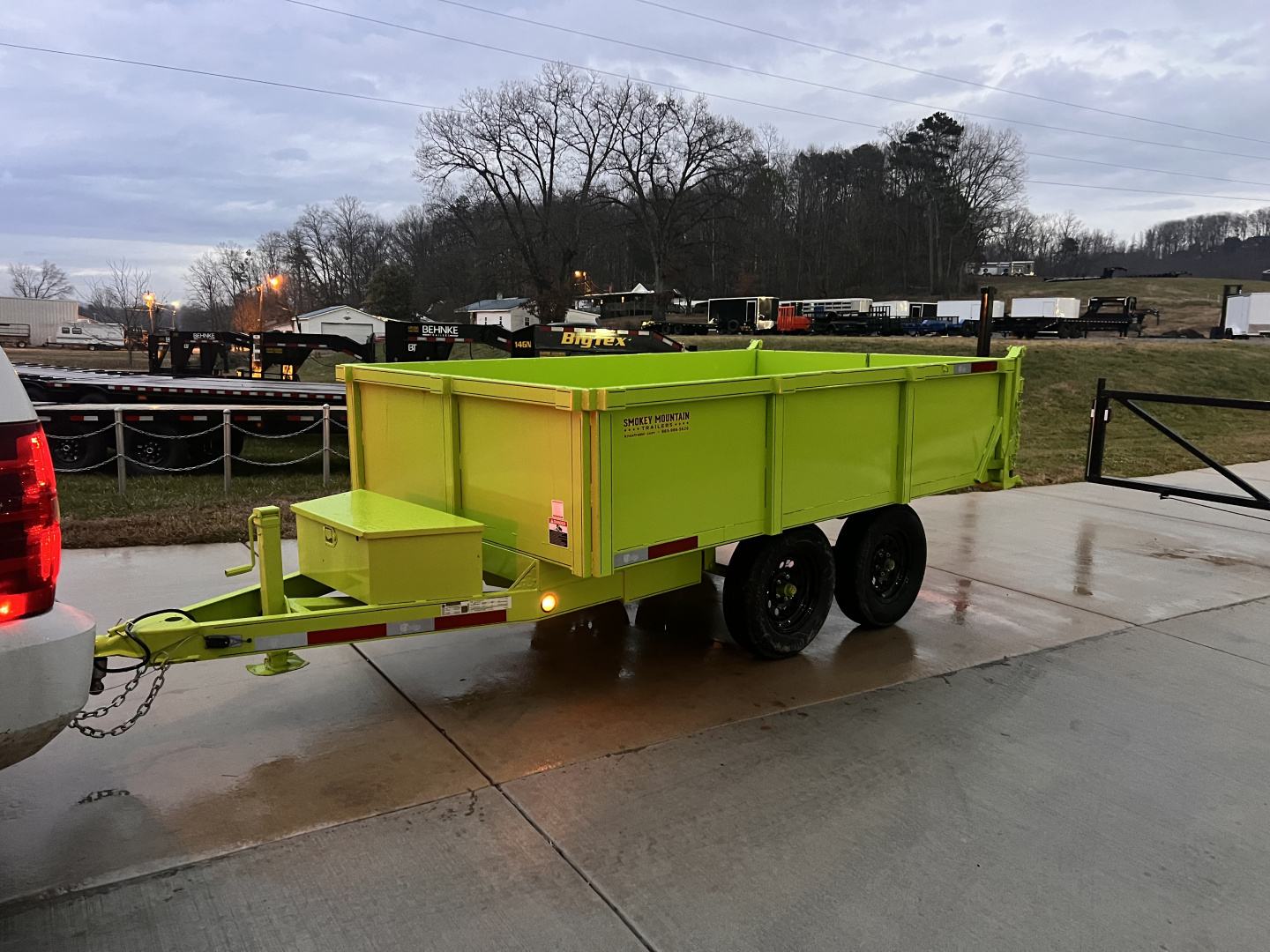 New 2025 P & T Trailers 7K 6X12 DUMP SREAD GATE Dump Trailer for sale ...