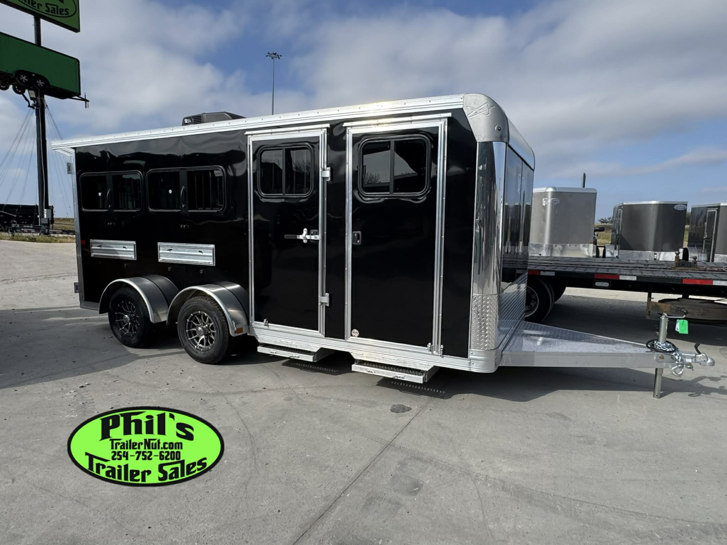 New 2026 Frontier Trailers 6 PEN LOW PRO LIVE STOCK TRAILER WITH AC PEG ...