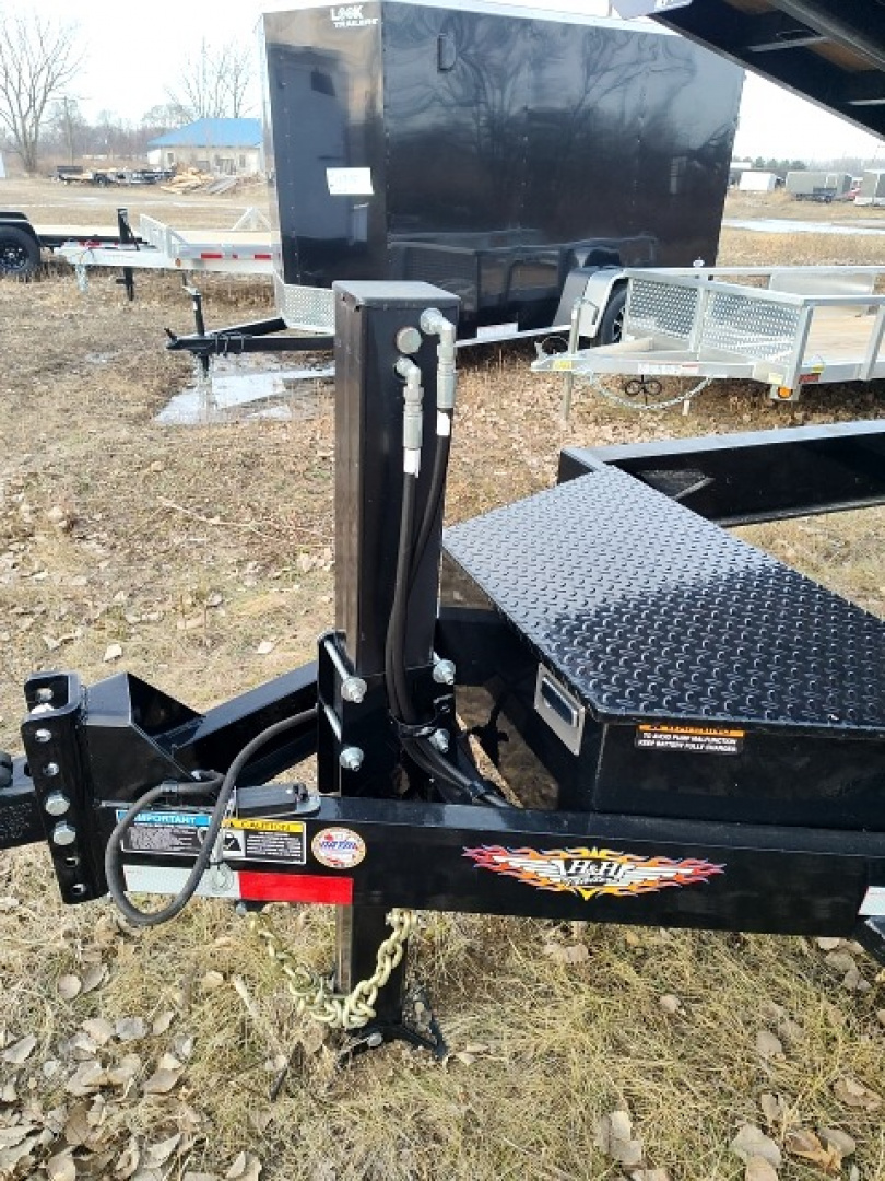 New 2023 H&H Trailers H10224PTHD-B-176 Deckover Trailer