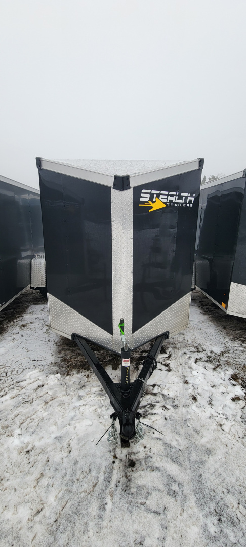 New 2026 Stealth Trailers 5X10 W/RAMP BLACK Cargo / Enclosed Trailer ...