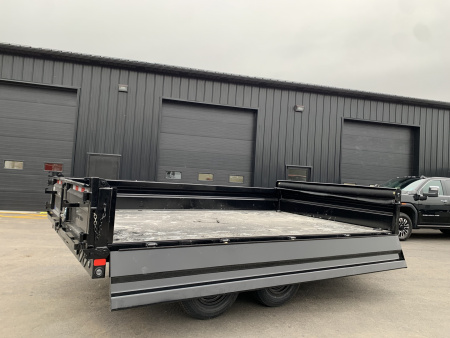 New 2026 LOAD TRAIL 8x14-DZ Deckover Dump Trailer/ 10" I BEAM Frame/ 18 ...