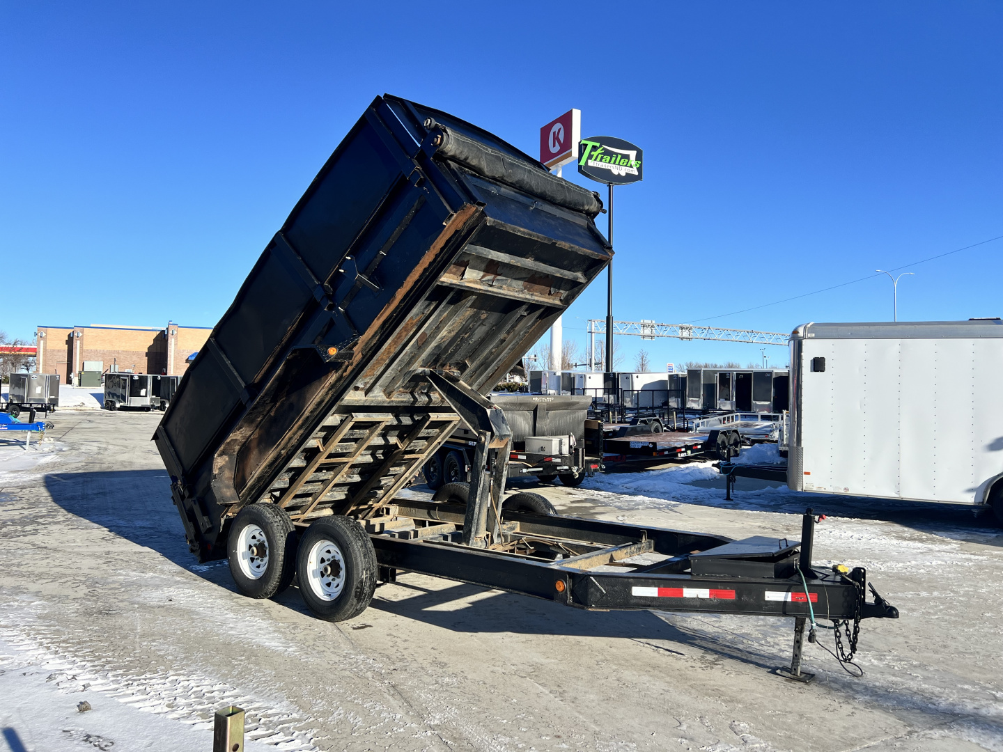 Used 2013 PJ Trailers 714 dump Dump Trailer for sale in Bismarck, ND
