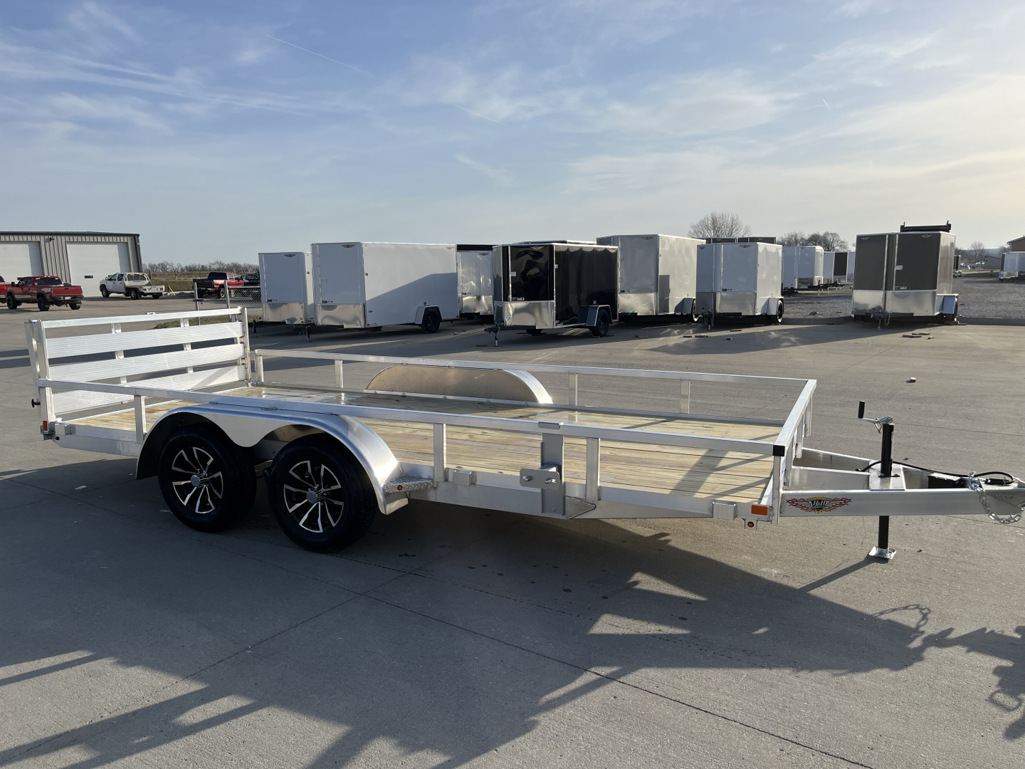 New 2026 H&H Aluminum 82"x16' 7k Rail Side Utility Trailer for sale in ...