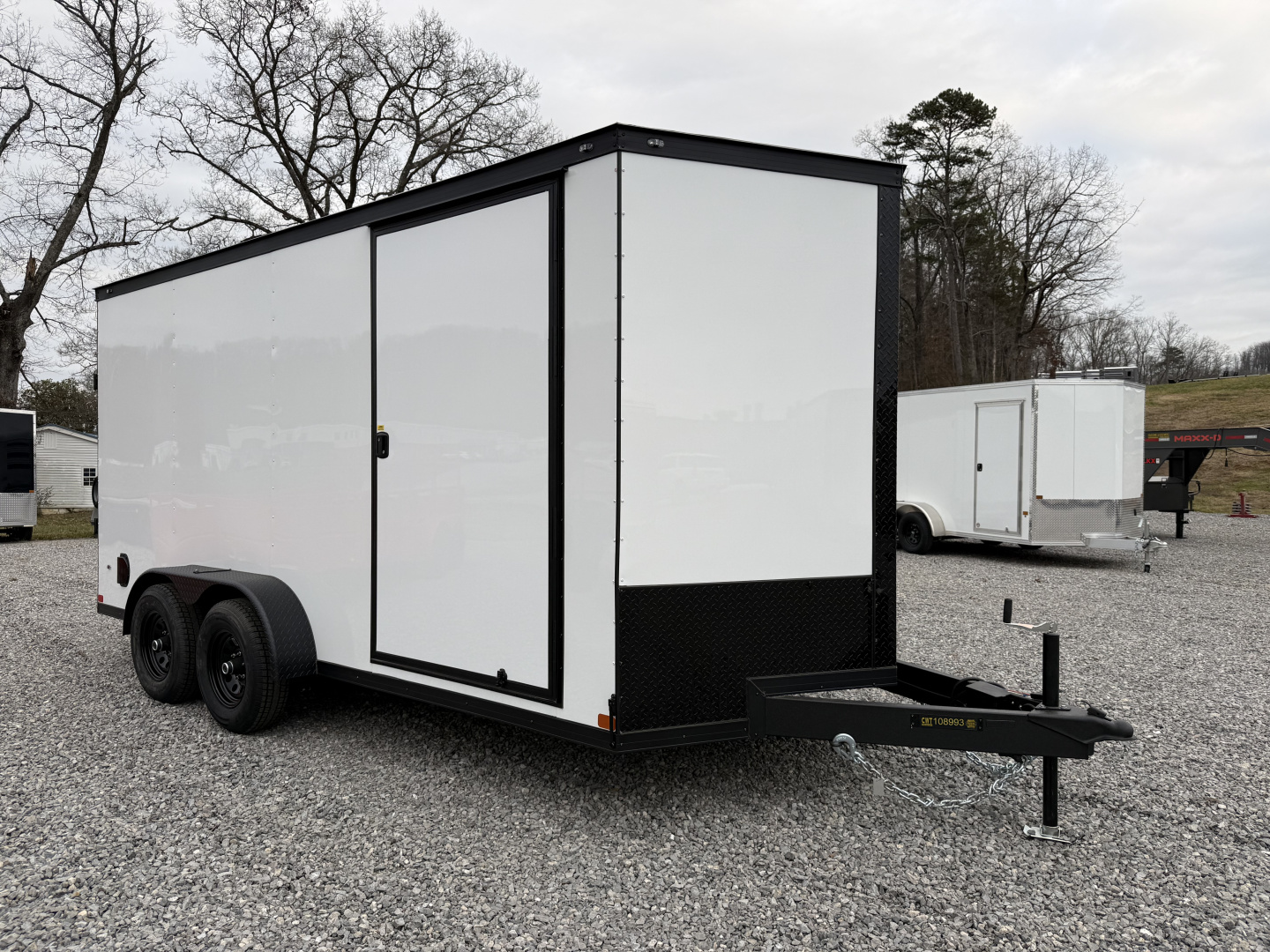 New 2026 Covered Wagon Trailers 7X16 TA3 7' POLY Cargo / Enclosed ...