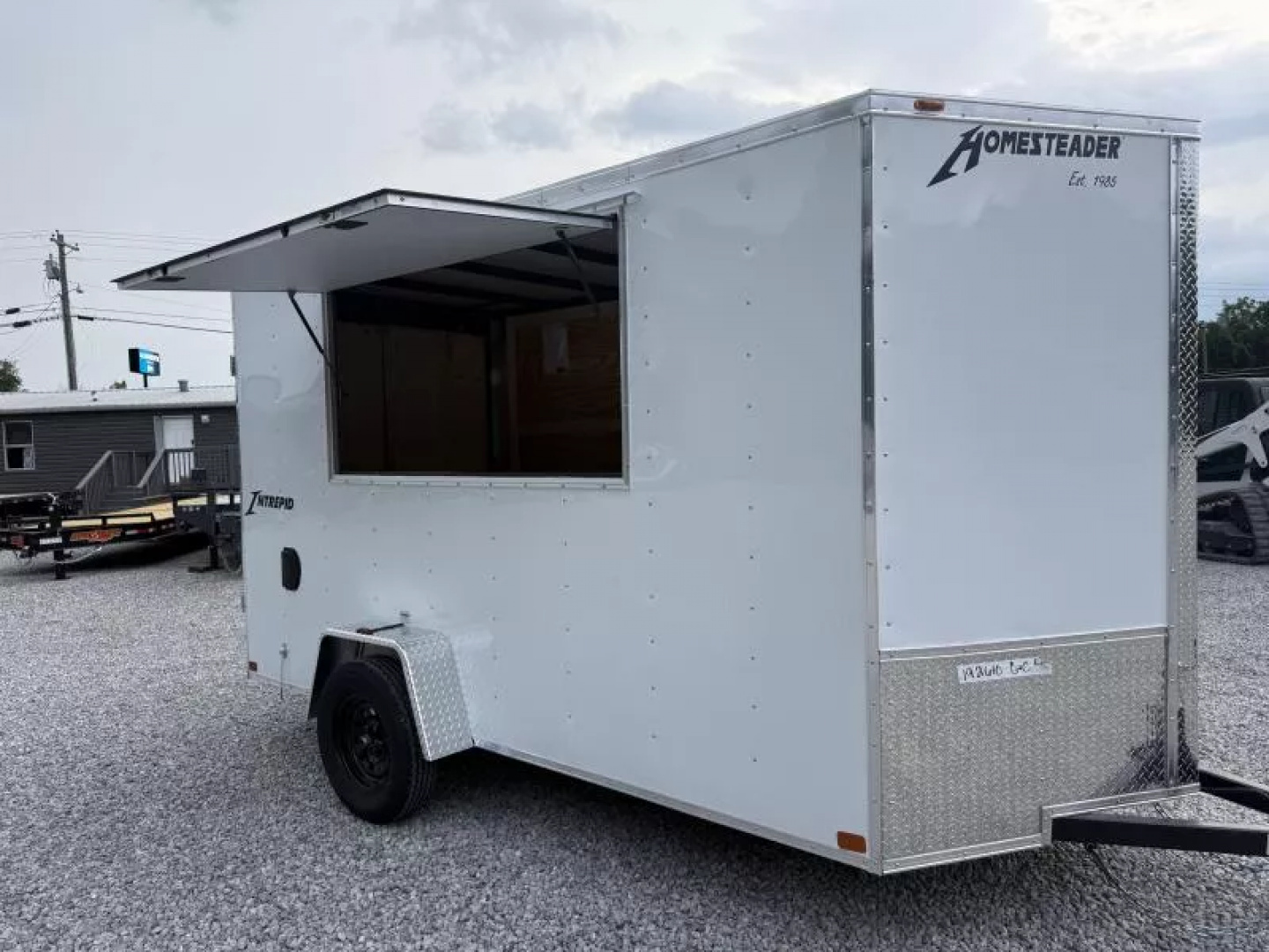 New 2026 Homesteader Trailers 6X12 IS (BARN DOORS) CONCESSION WINDOW ...