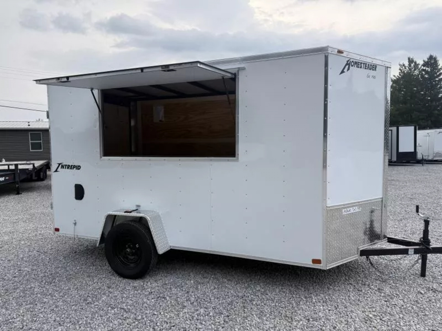 New 2026 Homesteader Trailers 6X12 IS (BARN DOORS) CONCESSION WINDOW ...