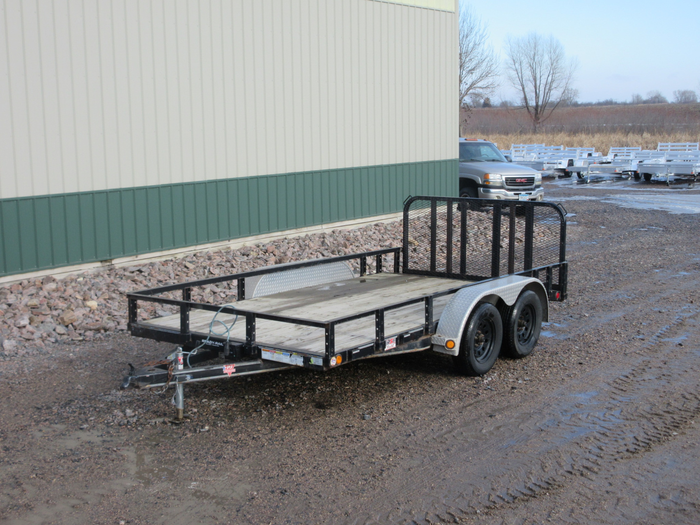Used 2021 PJ Trailers UL 14'x83" Tandem Utility Trailer for sale in ...