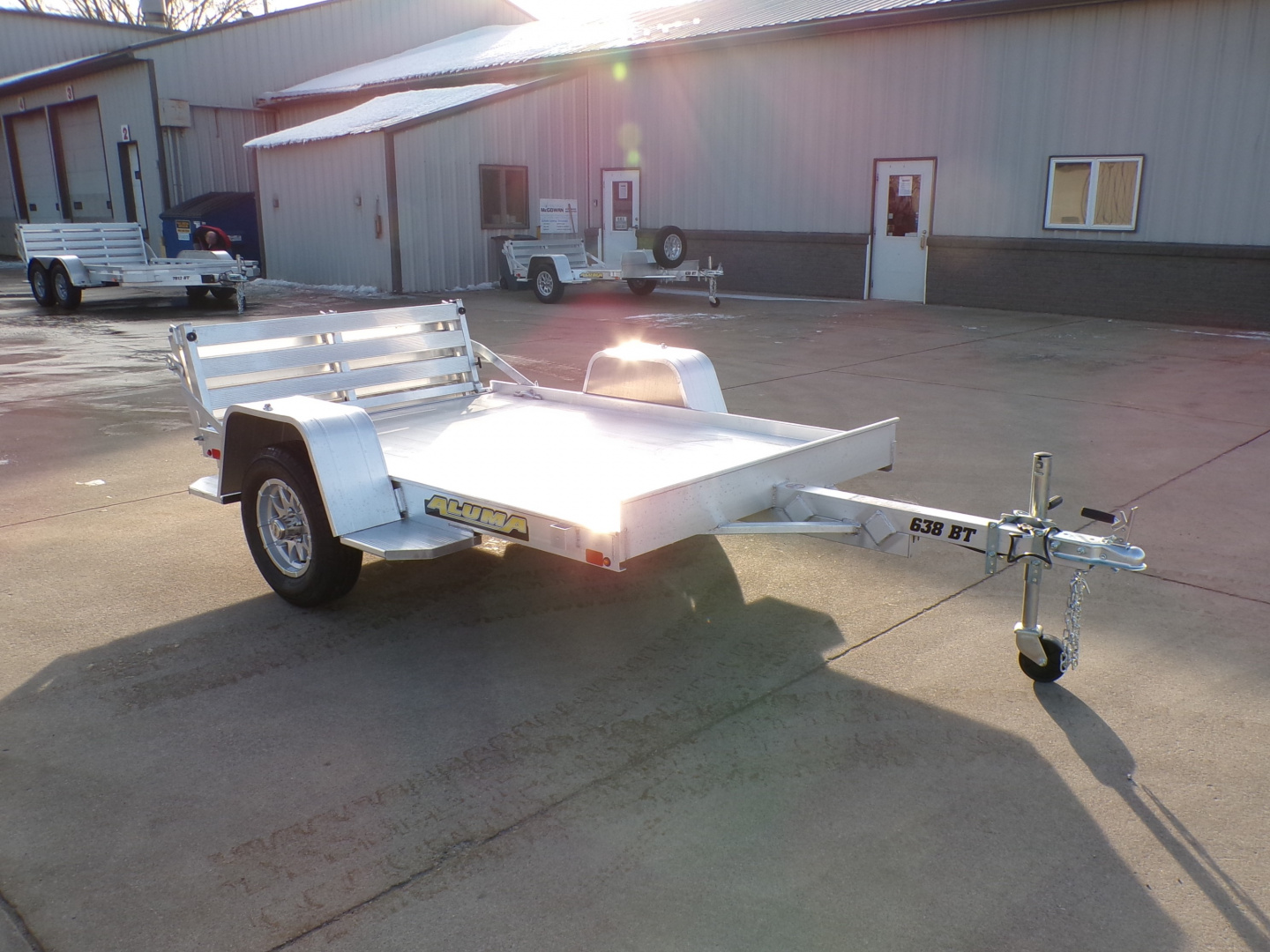 New 2026 Aluma 638S-BT Utility Trailer for sale in Avon, MN