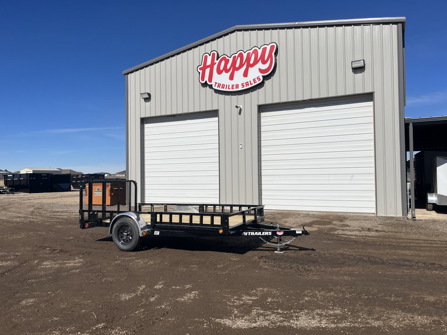 New 2026 PJ 77"x12' Single Axle Utility Trailer - U7 for sale in ...