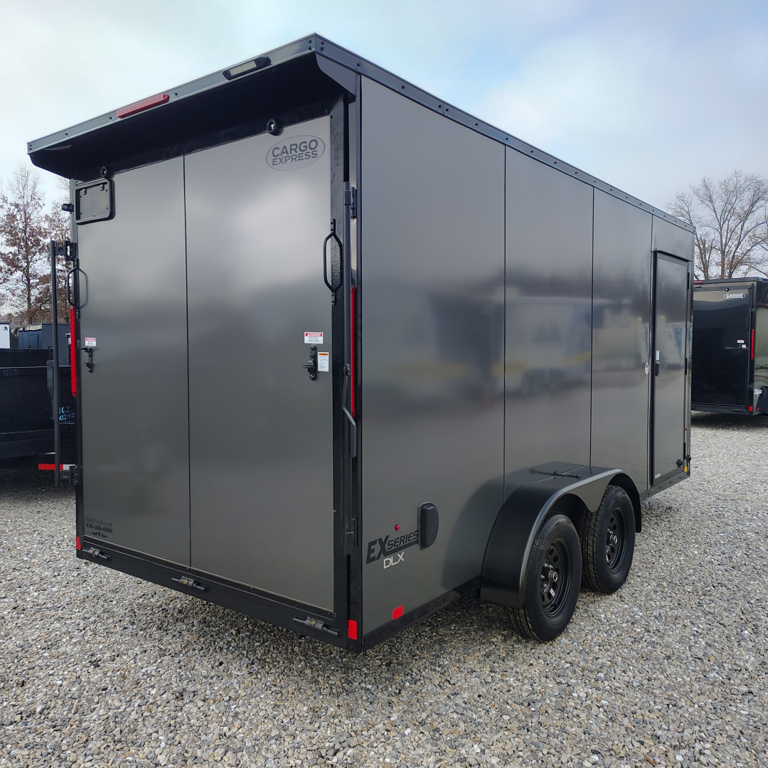 New 2026 Cargo Express 7x16 TA, 7'2" interior height, 35k axles, .080 ...