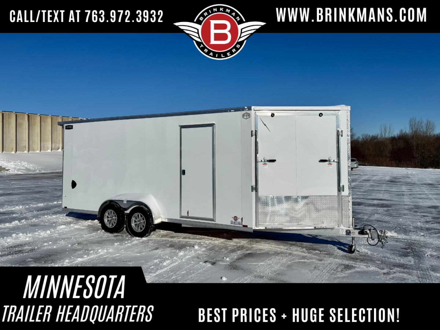 New 2026 Lightning Trailers LTFES718TA2 Snowmobile Trailer for sale in ...