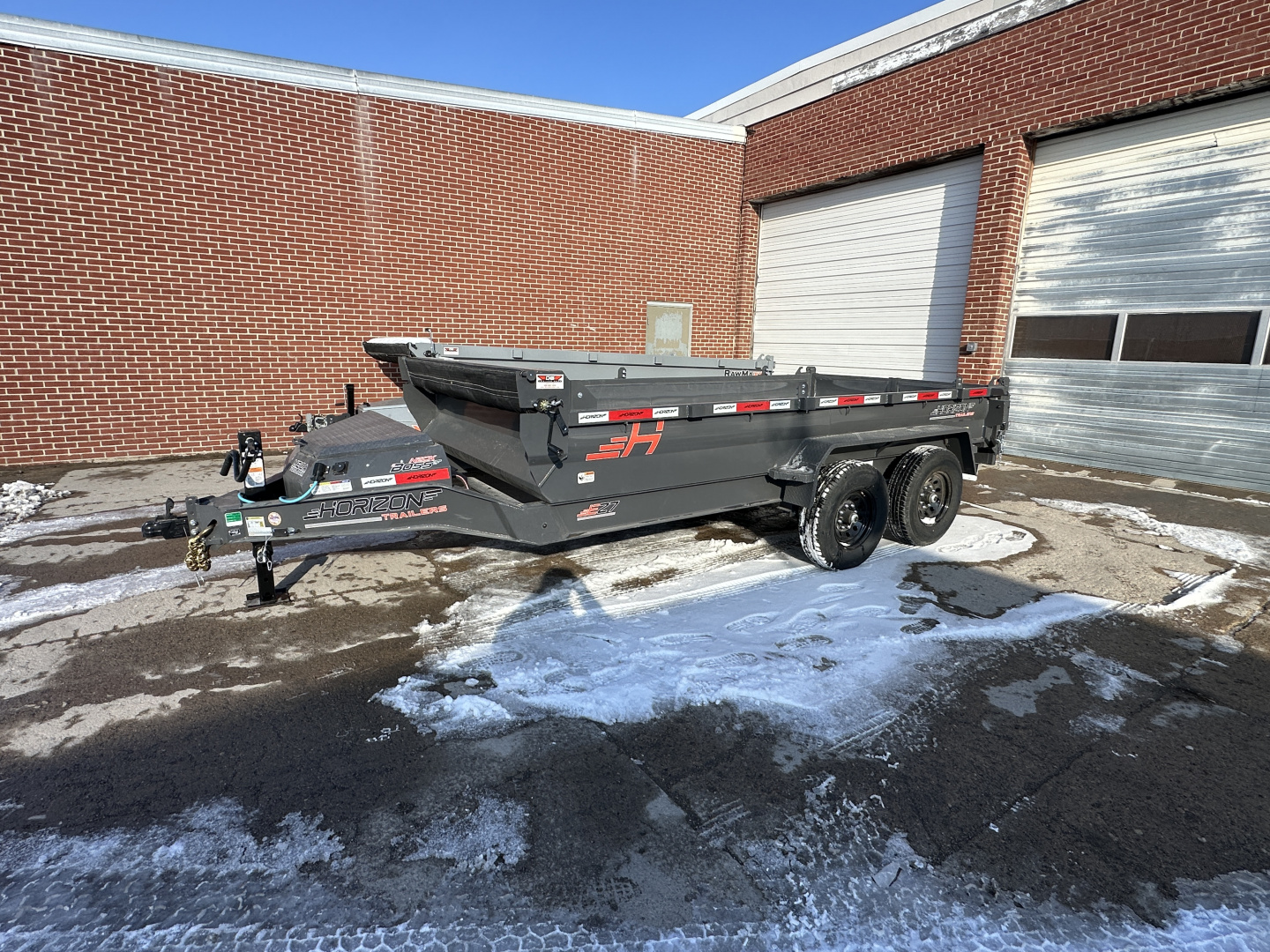 New 2026 Horizon Trailers LZ7 16' 14K Dump Trailer for sale in Norfolk, NE