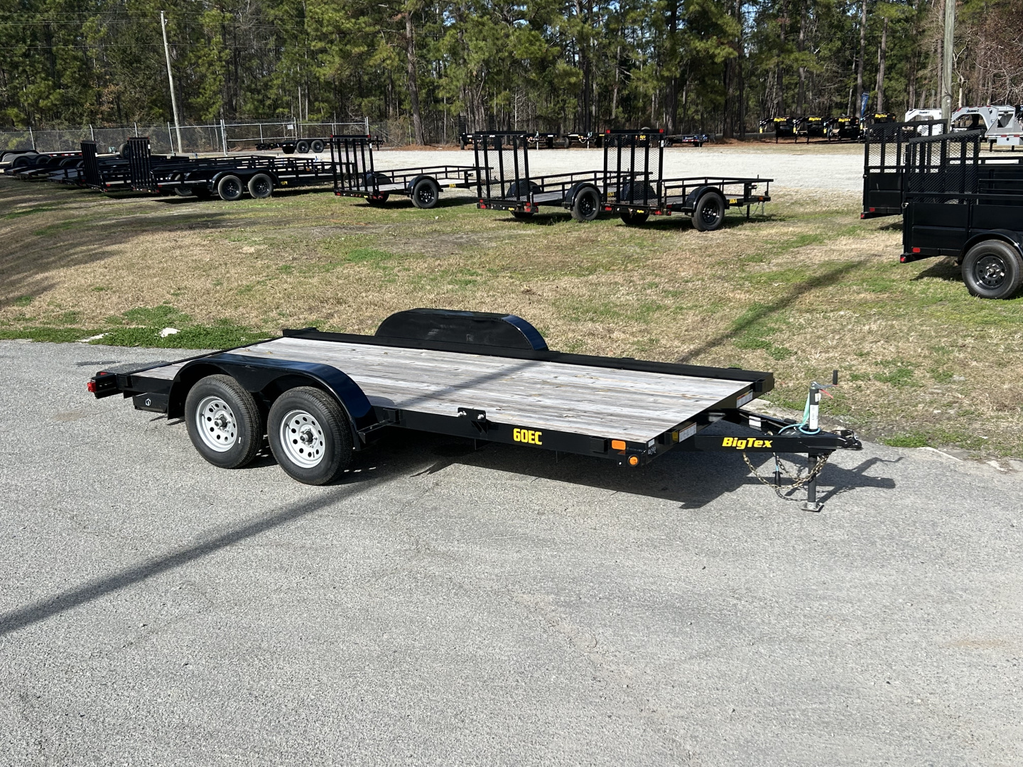 New 2025 Big Tex Trailers 60EC-16 Car Hauler, 82x16 with Brakes on Both ...