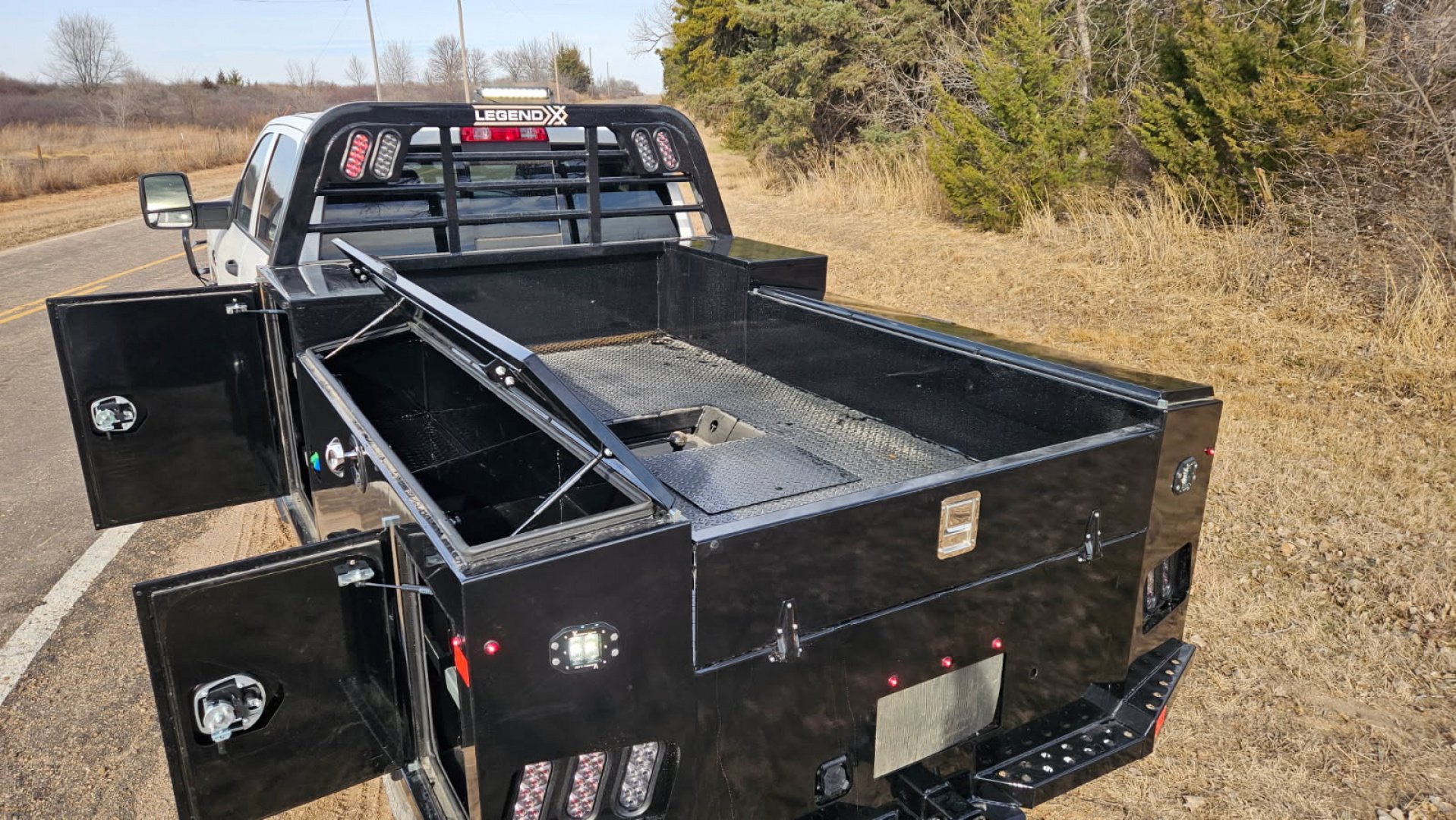New 2026 Legend X Truck Beds Apollo Utility Bed for Long Bed SRW Truck ...