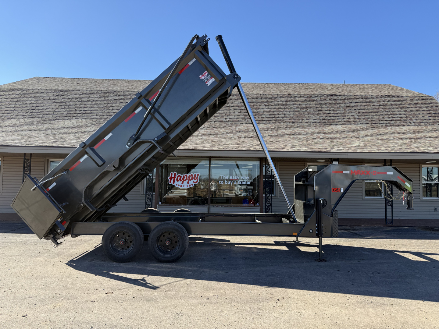 New 2026 MAXX-D 83”x16’ Gooseneck HD Dump w/ 36” Sides – DSX for sale ...