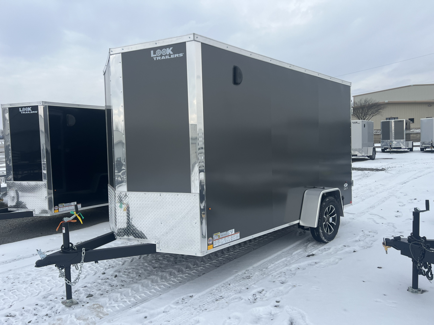 New 2026 Look Trailers 6X12 3K ST-DLX Barn Door Cargo / Enclosed ...