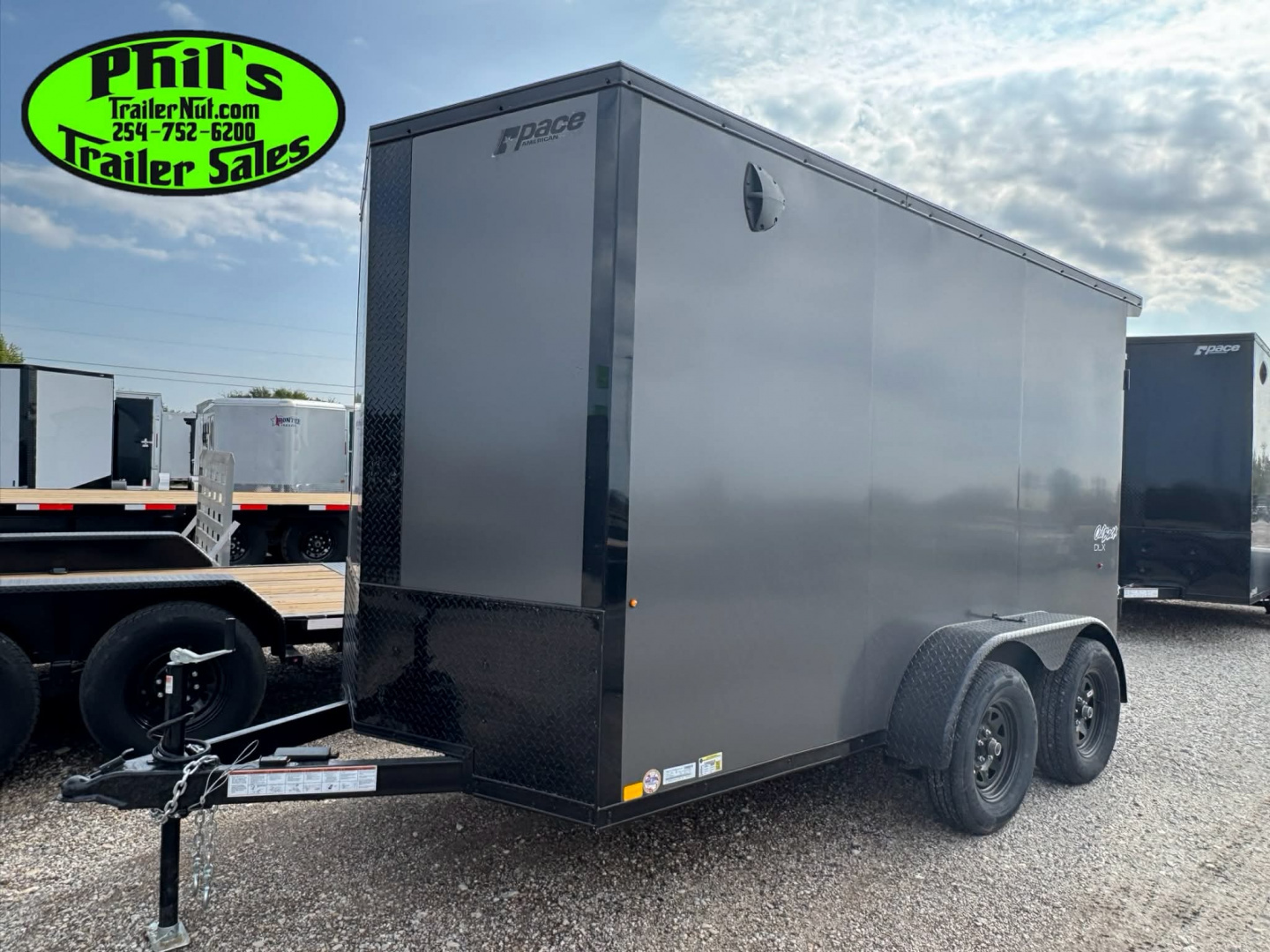 New 2026 Pace American 6X12 UPGRADED .080 EXTERIOR & REAR WING Cargo ...