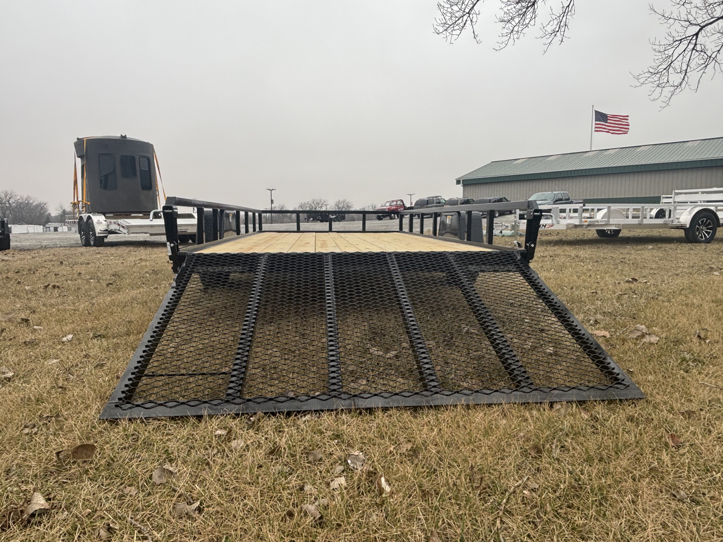 New 2026 H&H 82x14 Single Axle Rail Side Steel, Ramp Gate, 3k for sale ...