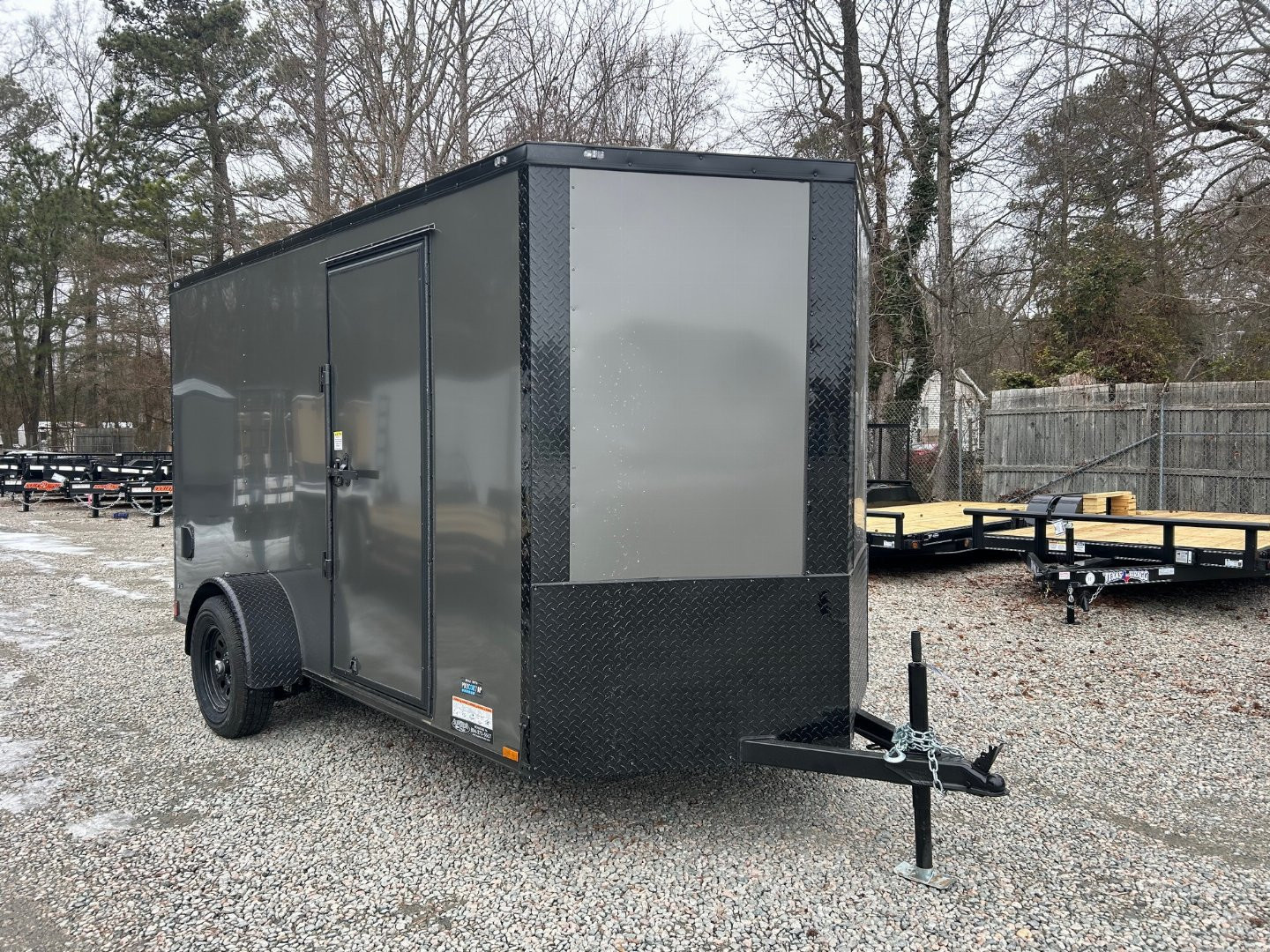 New 2026 Anvil 6X12 w/ Black Out Pkg, Extra Height, & Ramp Cargo ...