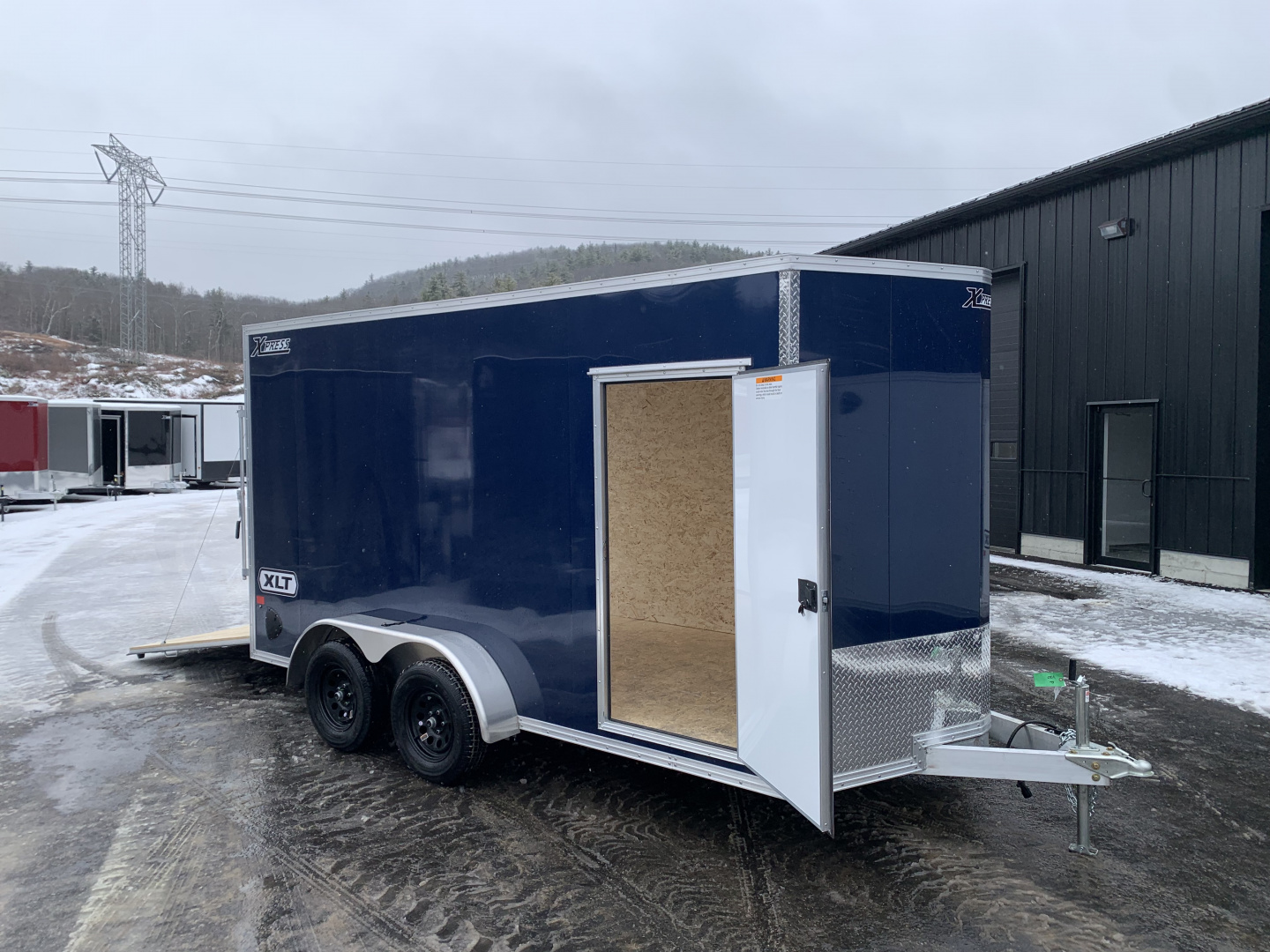 New 2026 High Country 7x14 + 18" V-Nose/ XLT Aluminum trailer / 7 ...