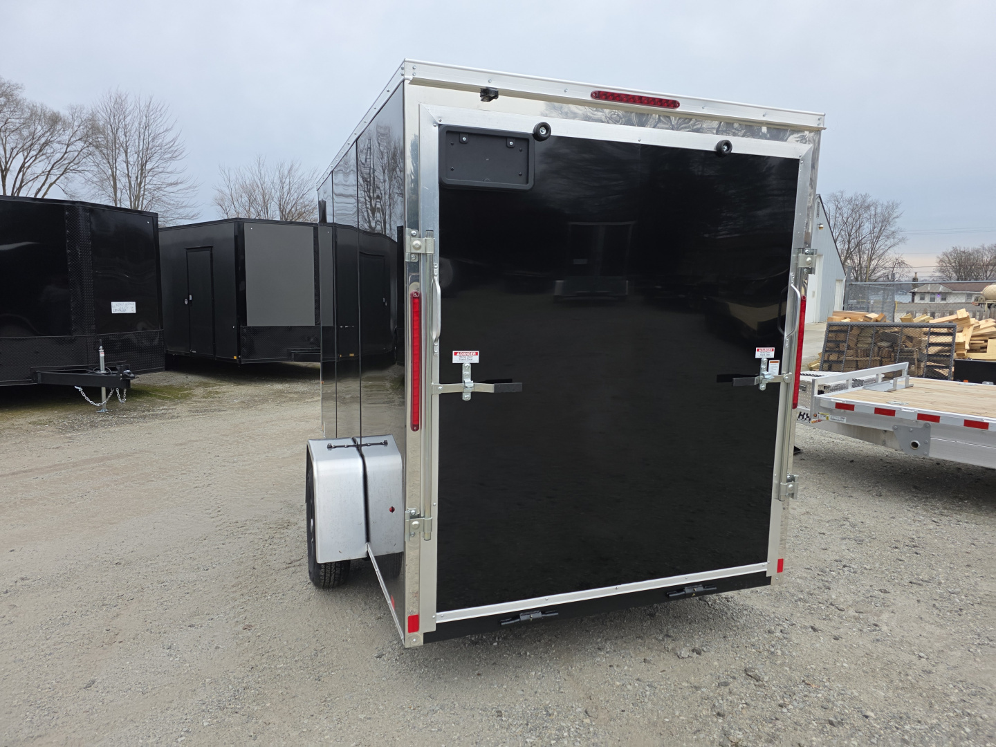 New 2026 Look Trailers 6x12 6'6 INSIDE ramp door DRINGS 080 EXTERIOR ...