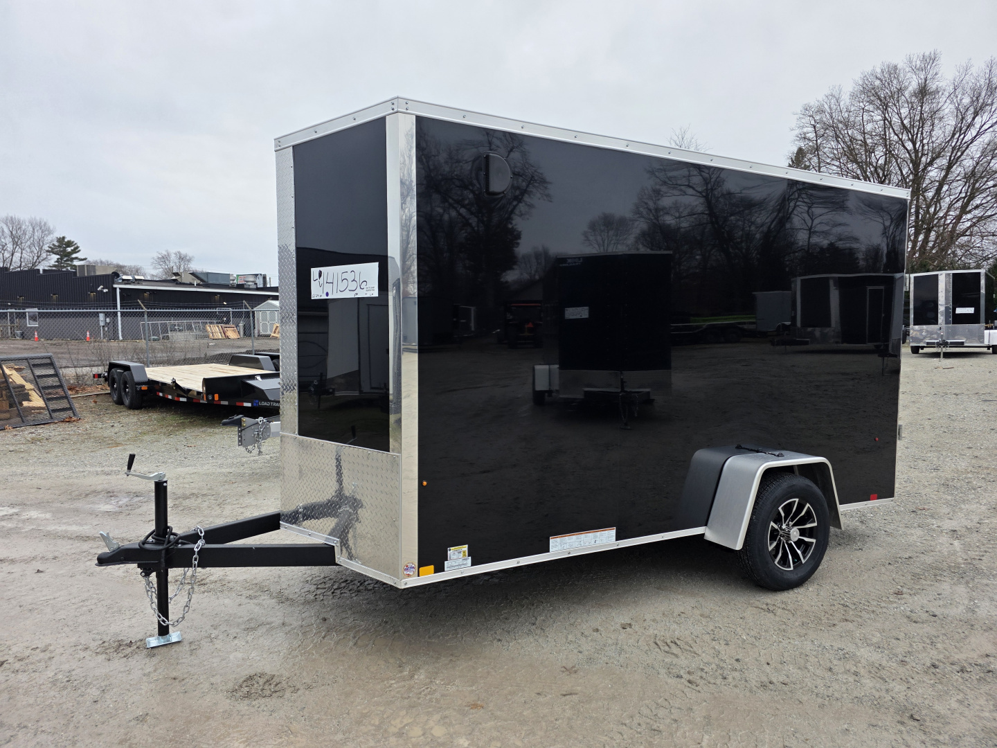 New 2026 Look Trailers 6x12 6'6 INSIDE ramp door DRINGS 080 EXTERIOR ...