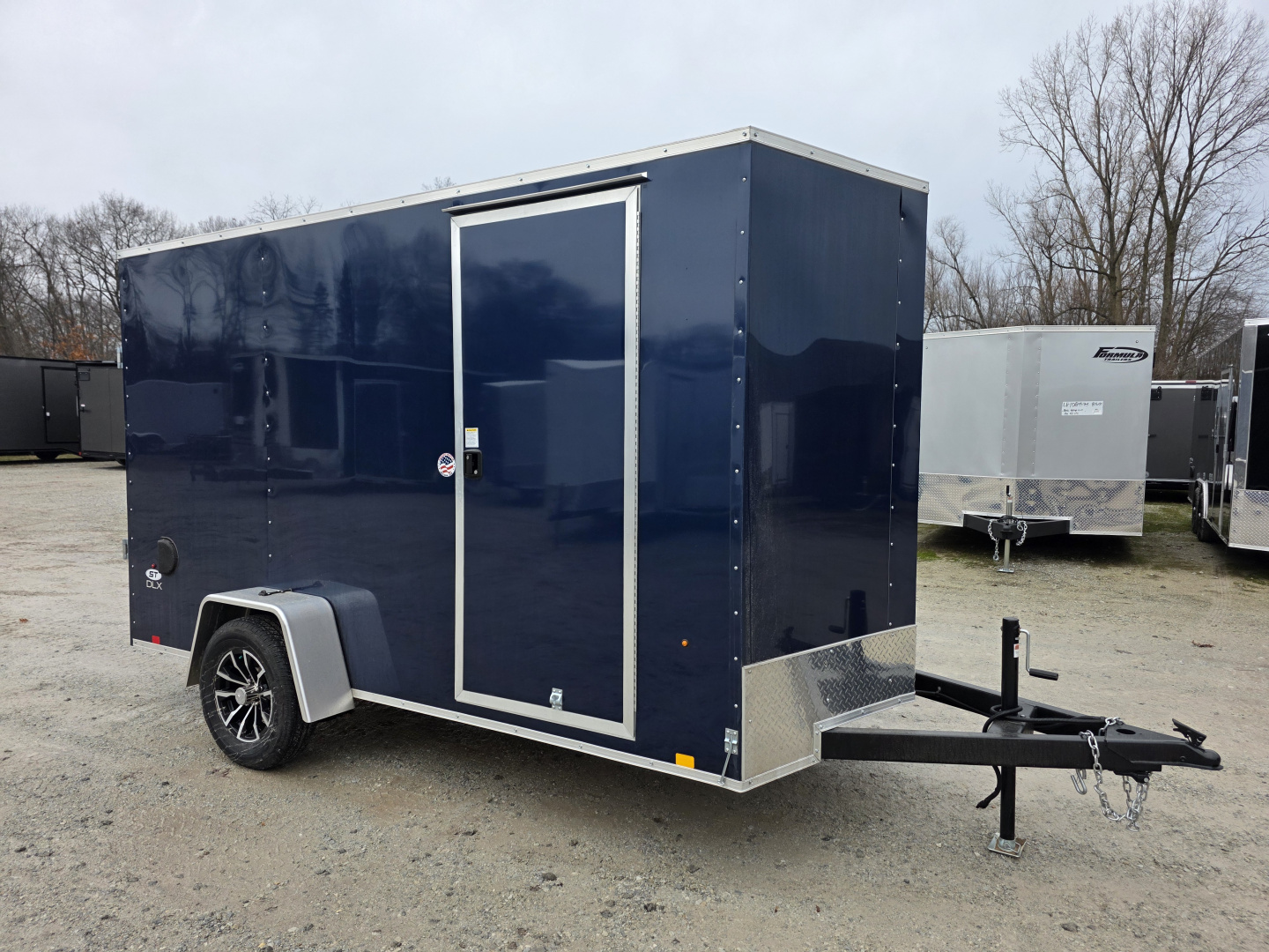 New 2026 Look Trailers 2026 6X12 6'6 TALL Cargo / Enclosed Trailer RAMP ...