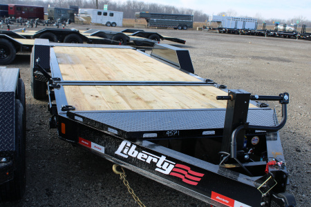 New 2026 Liberty 20' 15K GVWR TILT Equipment Trailer for sale in Milan, MI