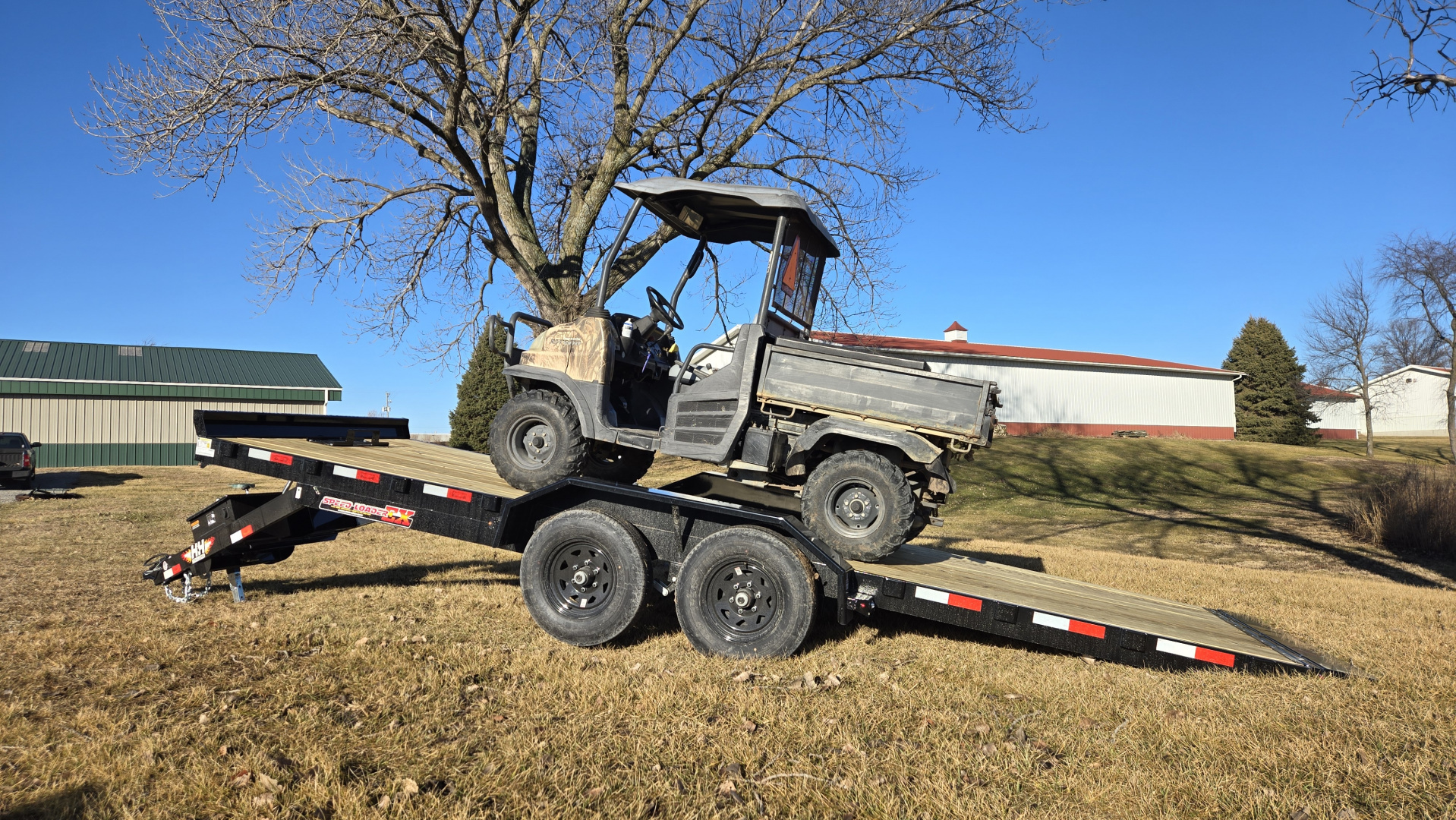 New 2026 H&H 82x20 EX Electric Tilt Speed Loader Car Hauler, 10k, Duck ...