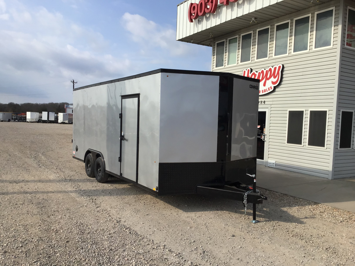 New 2026 Compass 8.5x20' Enclosed Cargo Trailer - Indigo DLX for sale ...