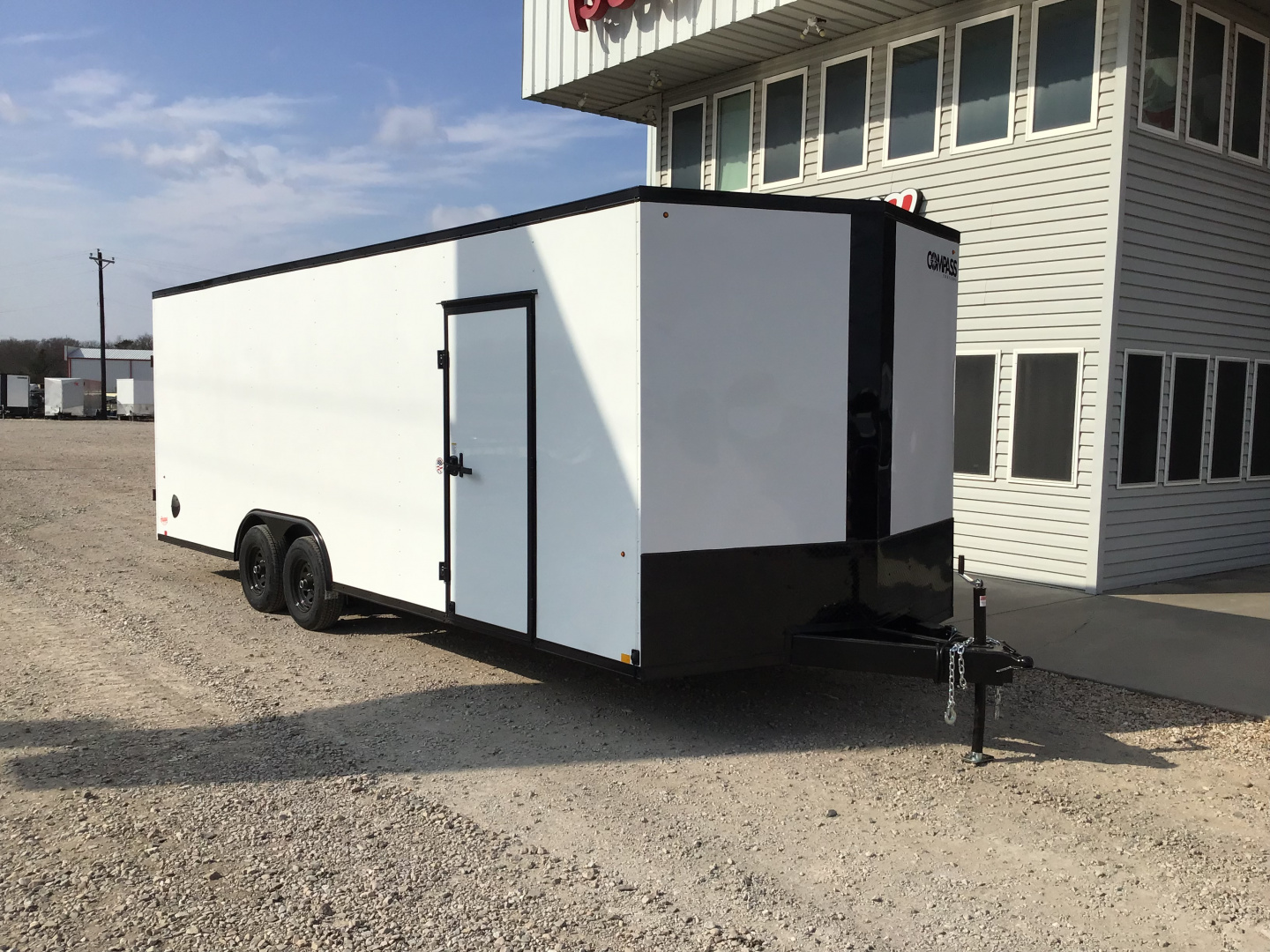 New 2026 Compass 8.5x24' Enclosed Cargo Trailer - Indigo DLX for sale ...