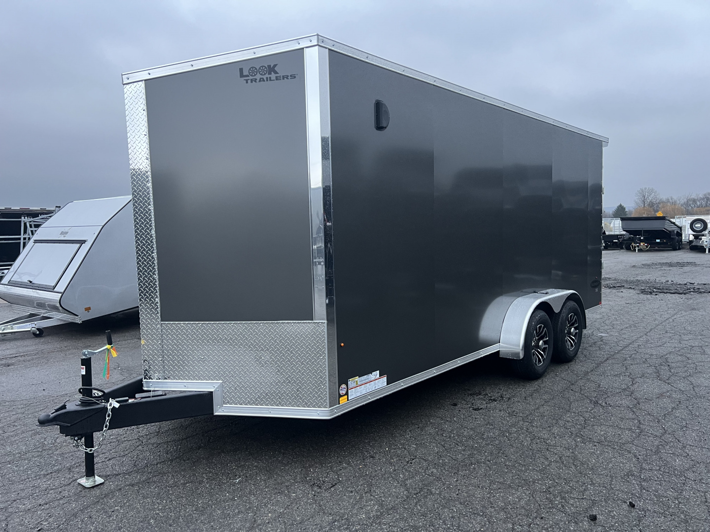 New 2026 Look Trailers 7X18 10K Element SE Ramp Door Cargo / Enclosed ...