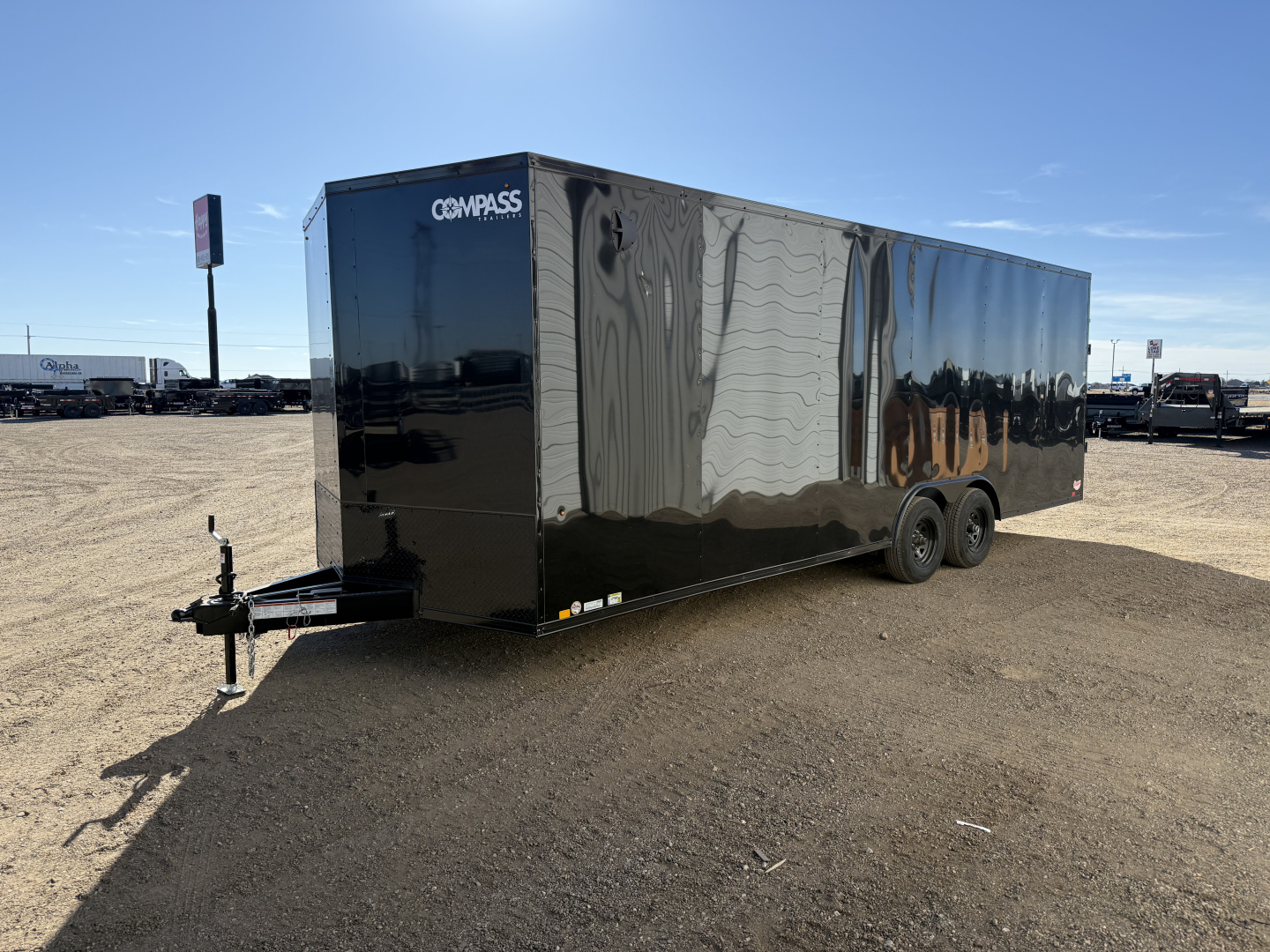 New 2026 Compass 8.5x24' Enclosed Cargo Trailer - Indigo DLX for sale ...