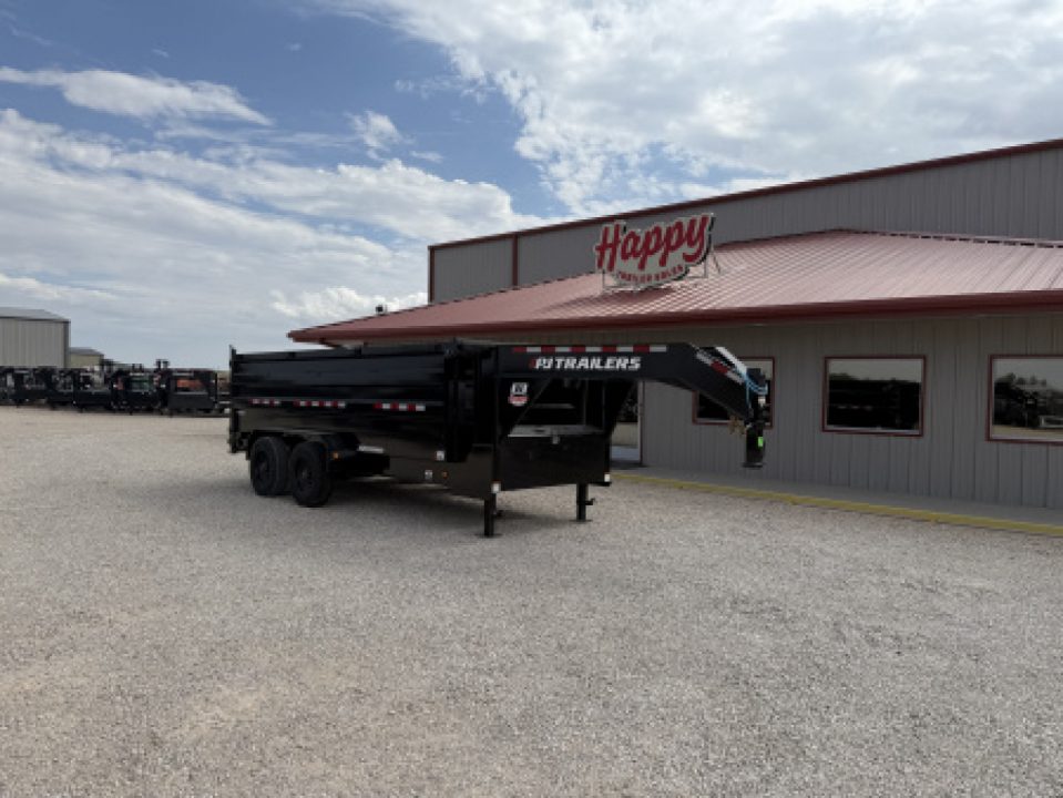 New 2026 PJ 82"x16' GN Tandem Axle HD Low Pro Dump w/ 48" Sides – DE ...