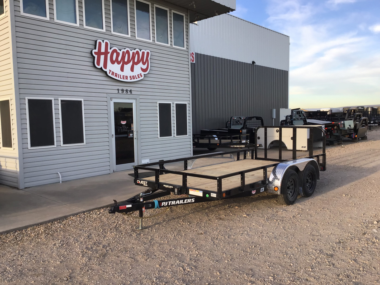 New 2026 PJ 77"x14' Tandem Axle Utility Trailer - UK for sale in ...