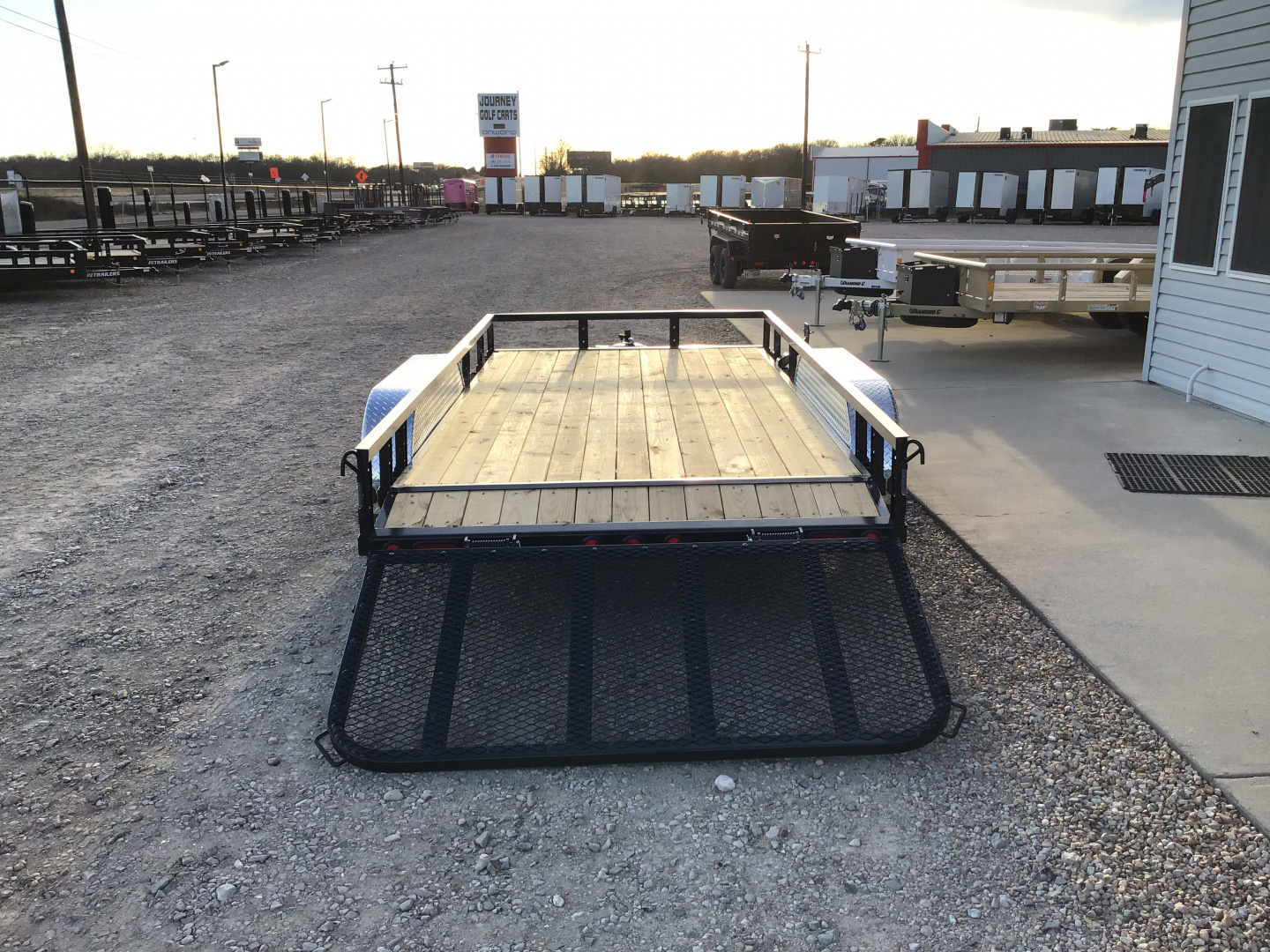 New 2026 PJ 77"x14' Tandem Axle Utility Trailer - UK for sale in ...