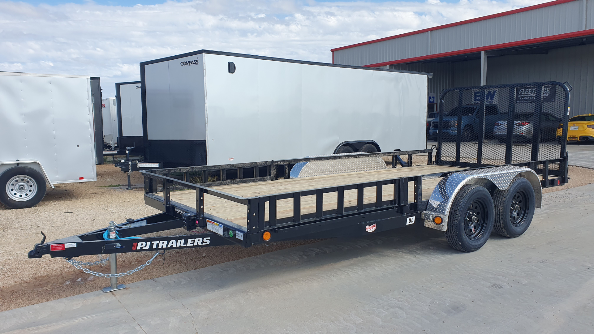 New 2026 PJ 83"x16' Tandem Axle Utility Trailer - UL for sale in ...