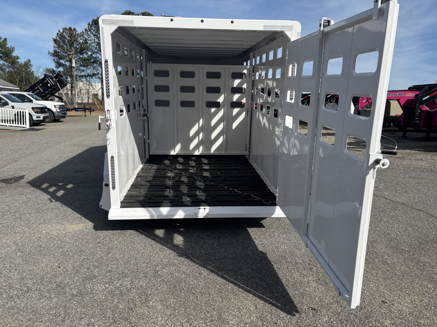 New 2026 Eagle X Trailers 16X6'8" LIVESTOCK Stock / Stock Combo Trailer ...