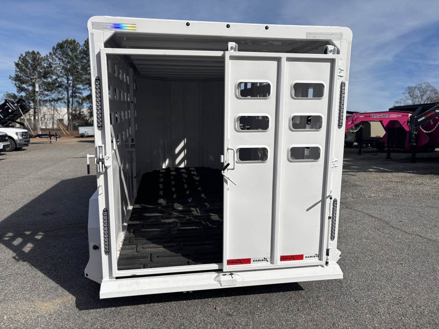 New 2026 Eagle X Trailers 16X6'8" LIVESTOCK Stock / Stock Combo Trailer ...