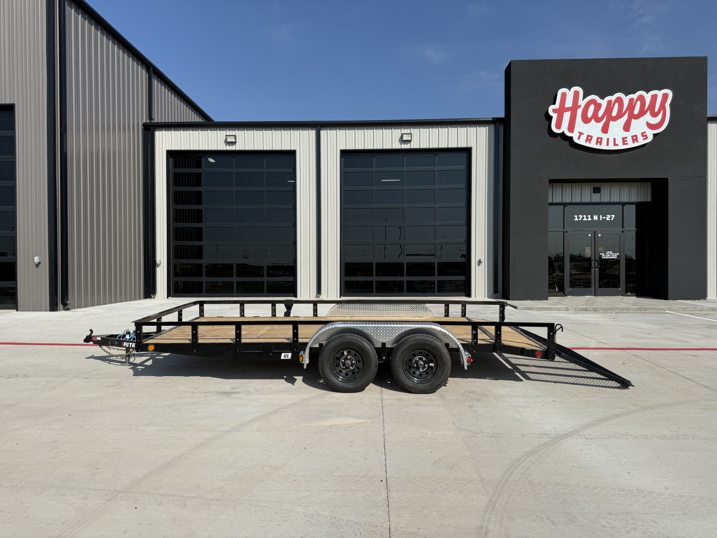 New 2026 PJ 83"x16' Tandem Axle Utility Trailer - UL for sale in ...
