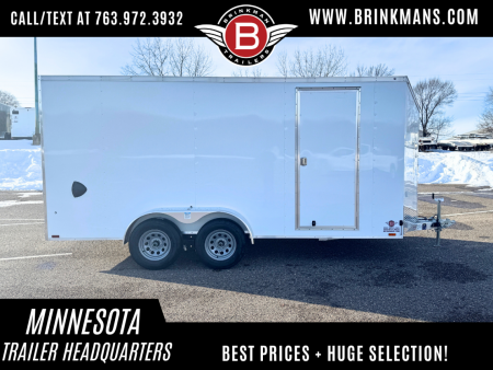 New 2026 Lightning 7X16 Trailer Cargo / Enclosed Trailer - RAMP DOOR ...