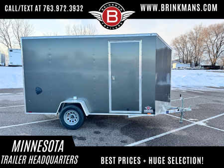 New Lightning 7x14 Aluminum Enclosed Trailer - Rear ramp door! for sale ...