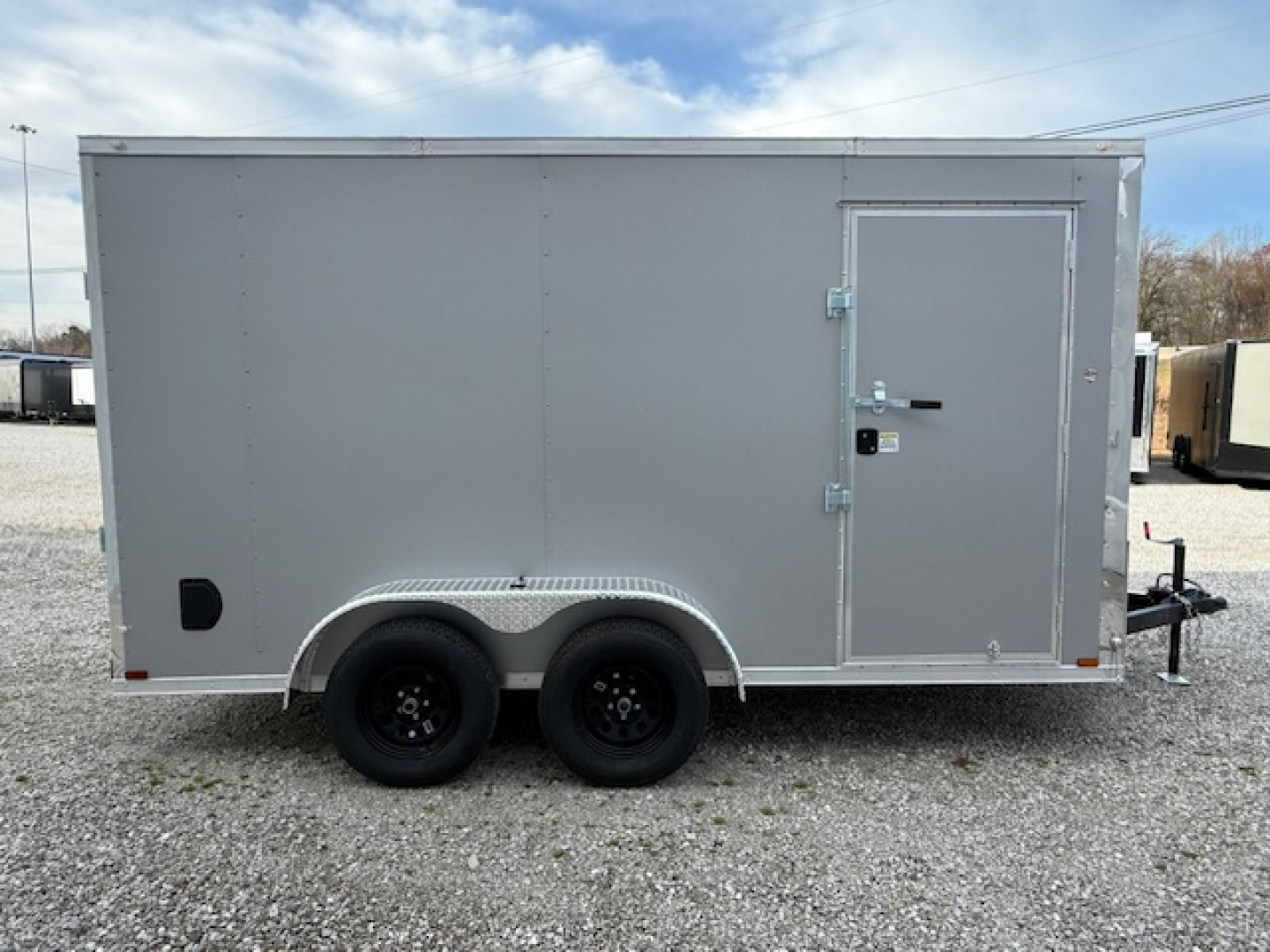 New 2026 Outlaw Trailers 7x14 7k W/ E-track Cargo / Enclosed Trailer ...