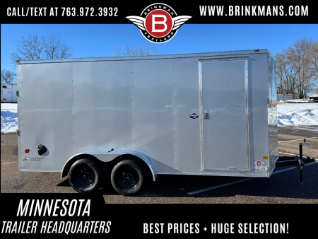 New Lightning 7x14 Aluminum Enclosed Trailer - Rear ramp door! for sale ...